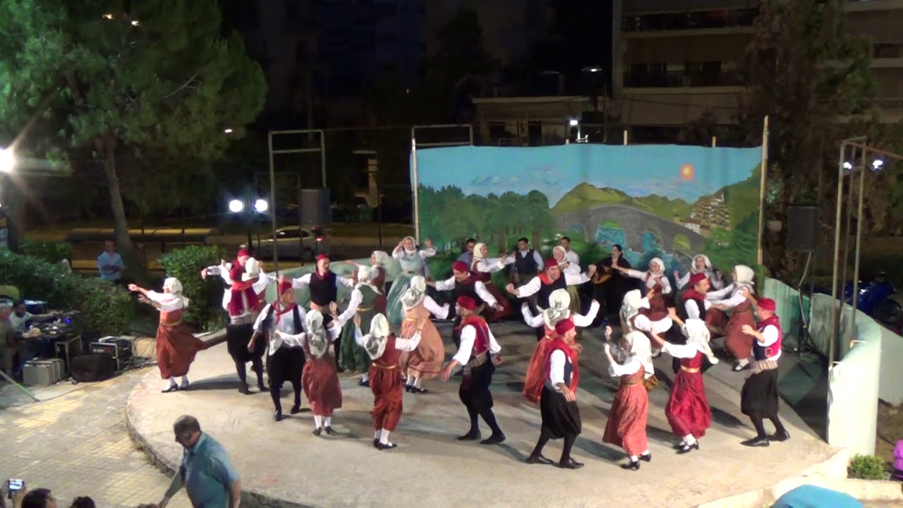 ΛΕΡΟΣ ( ΧΟΡΟΣ : " ΓΙΑΒΡΙ " ) - TRADITIONAL GREEK PERFORMANCE.. - YouTube