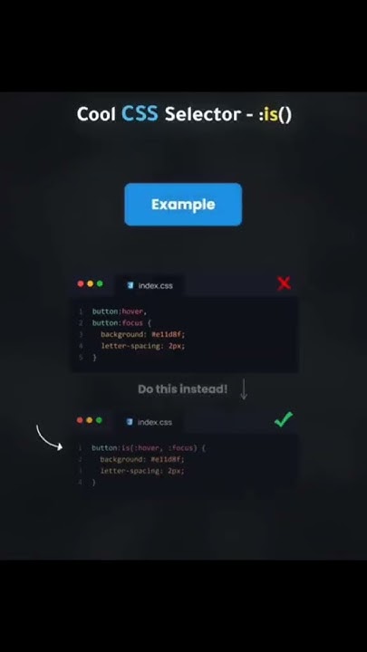 Css Effortless Tips For Cool Selector Css Html Cssselectors Csstips Viral Fyp Csshacks