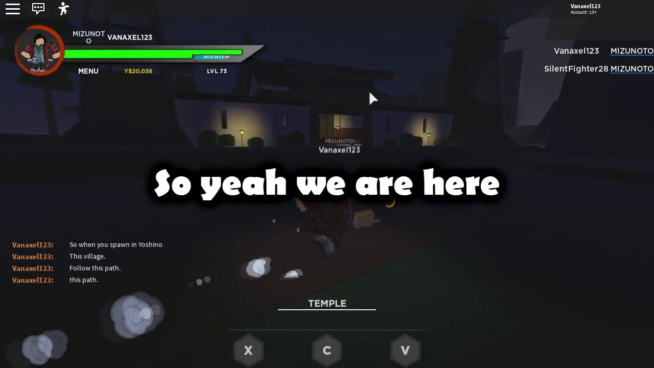 TEMPLE LOCATION/PVP PLACE | Ro-slayer | ROBLOX - YouTube