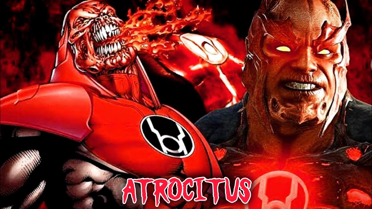 Origin of atrocitus, strongest Red lantern in corps - YouTube