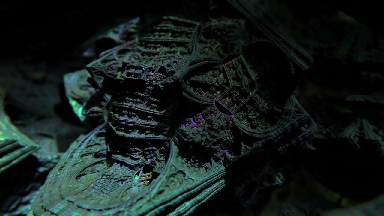 Magic with Fractals - Render time 55 hours #fractals #musicvideo # ...