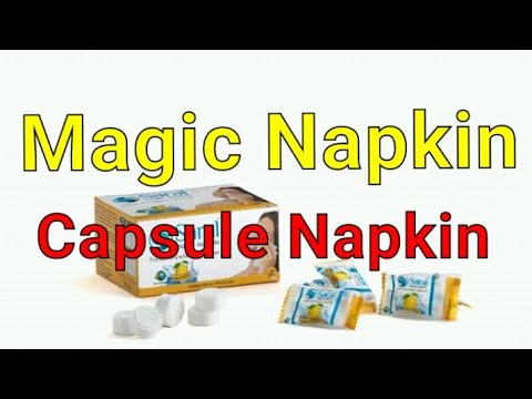 Magic Napkin | Tissue Paper | Capsule Napkin | Sweet Napkin | Zone 4 ...