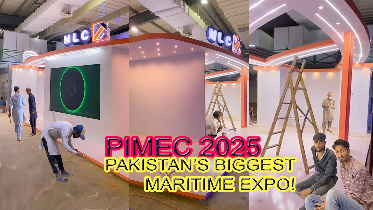 How make a exhibition stall | Future of Pakistan | PIMEC2025 - YouTube