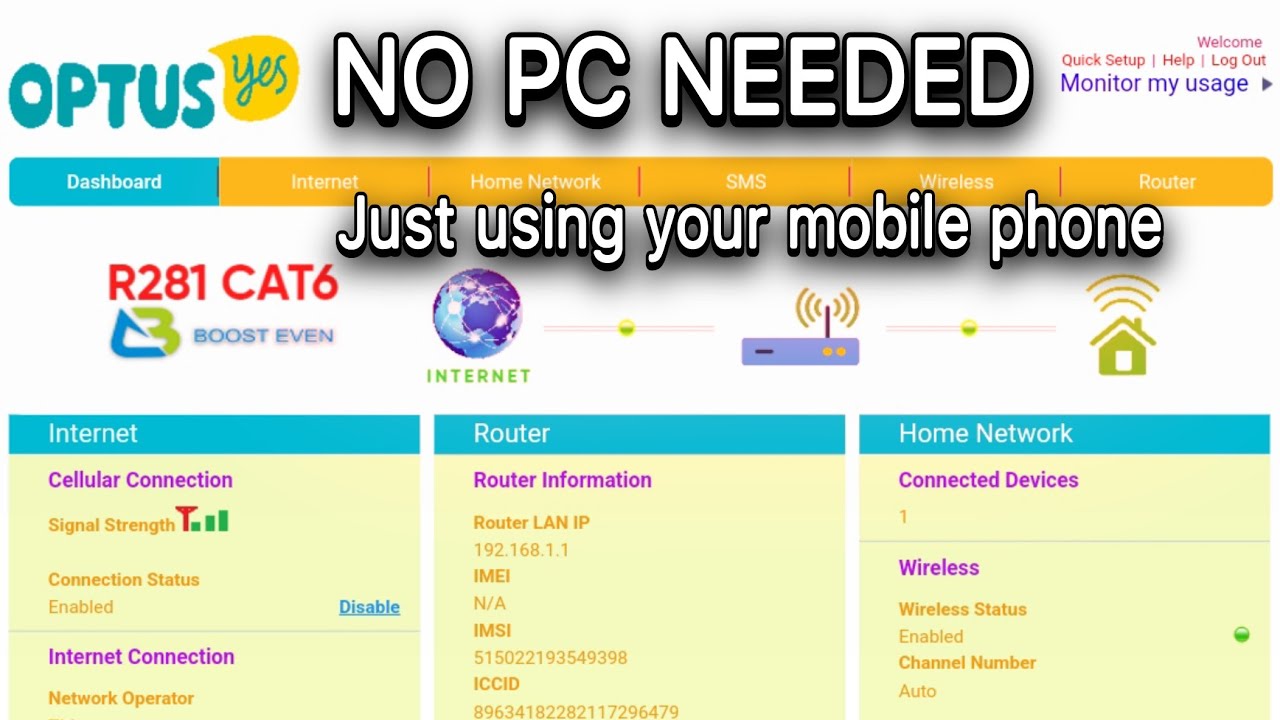 pldt r281 Optus using your mobile phone - YouTube