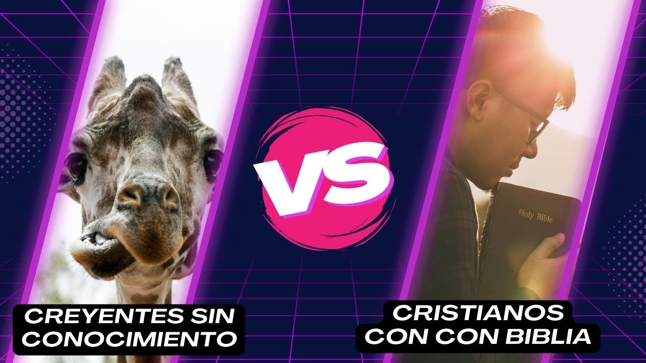 Creyentes Sin Conocimiento 🆚 Cristianos Con Biblia 😬 Juan Manuel Vaz ...