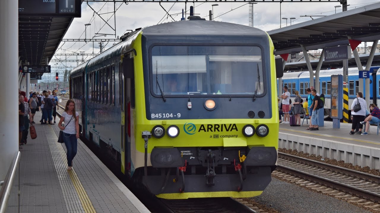 ARRIVA vlaky - AEx 1043 ARRIVA EXPRESS (Praha Nitra) - Olomouc hl.n ...