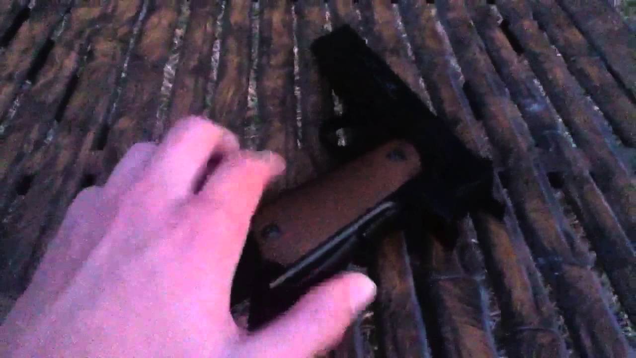 Double Eagle m21 airsoft colt review - YouTube