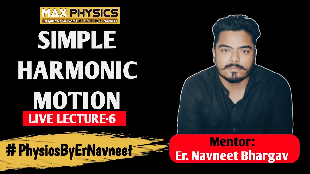 🔴Simple Harmonic Motion || Lecture-6 || Force Equation || Force ...