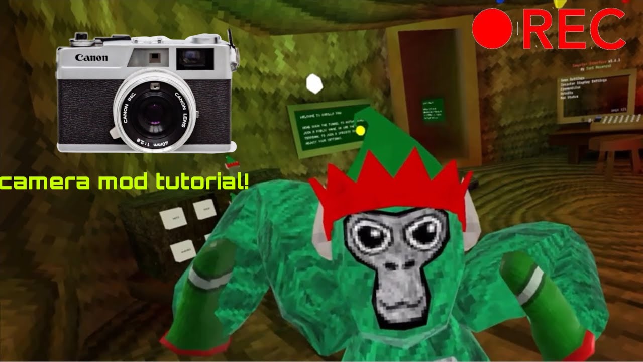 How to get Yizzi Camera mod on Gorilla Tag! - YouTube