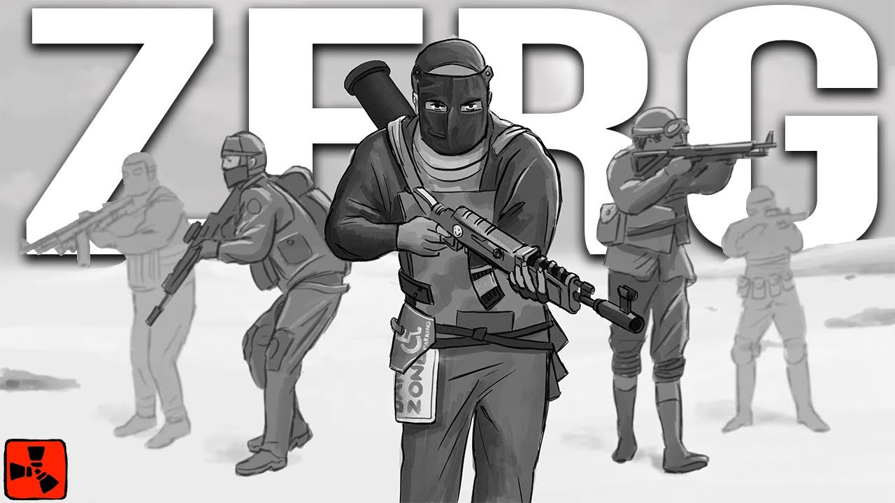 We were online raided by a Rust Console Zerg - YouTube