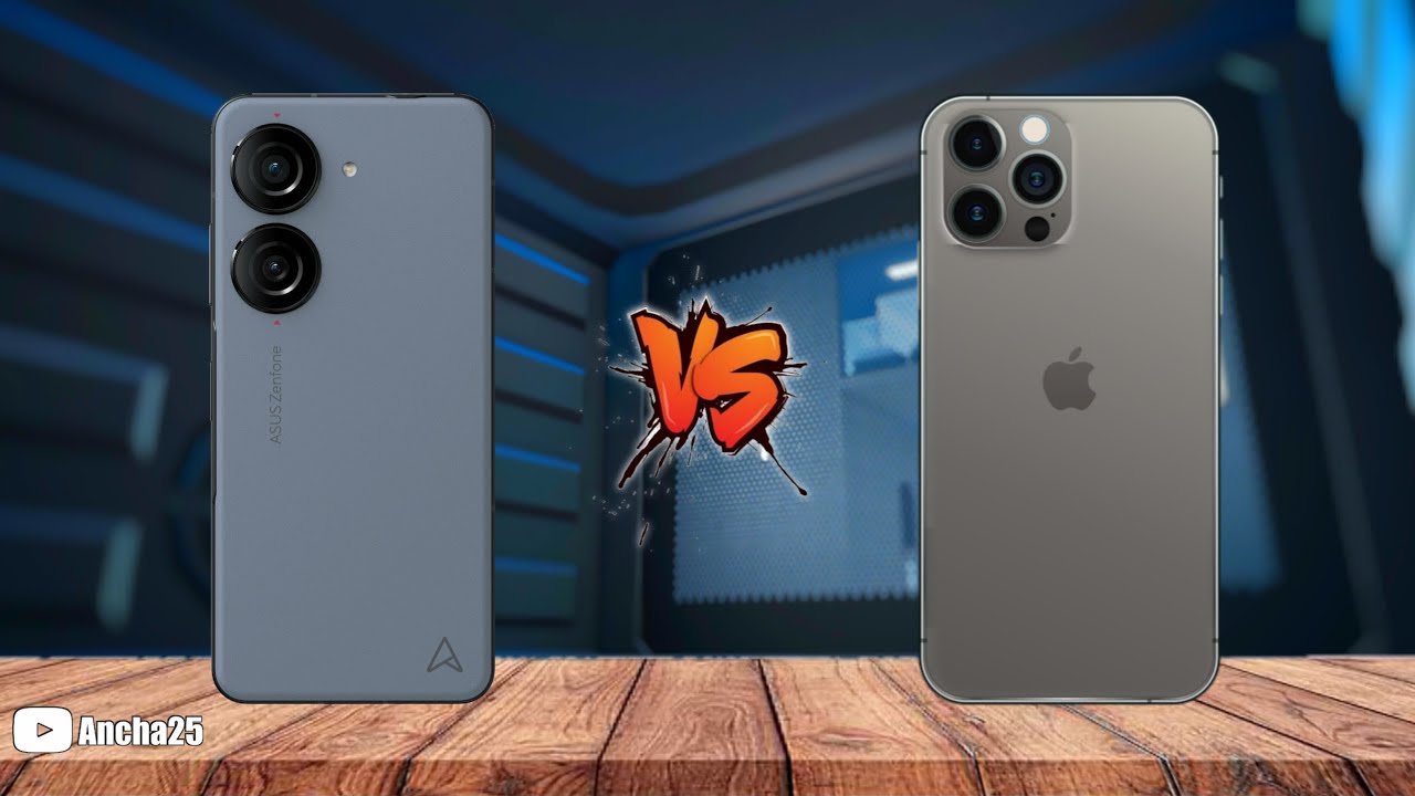 Asus Zenfone 10 vs Iphone 13 Pro Max - YouTube