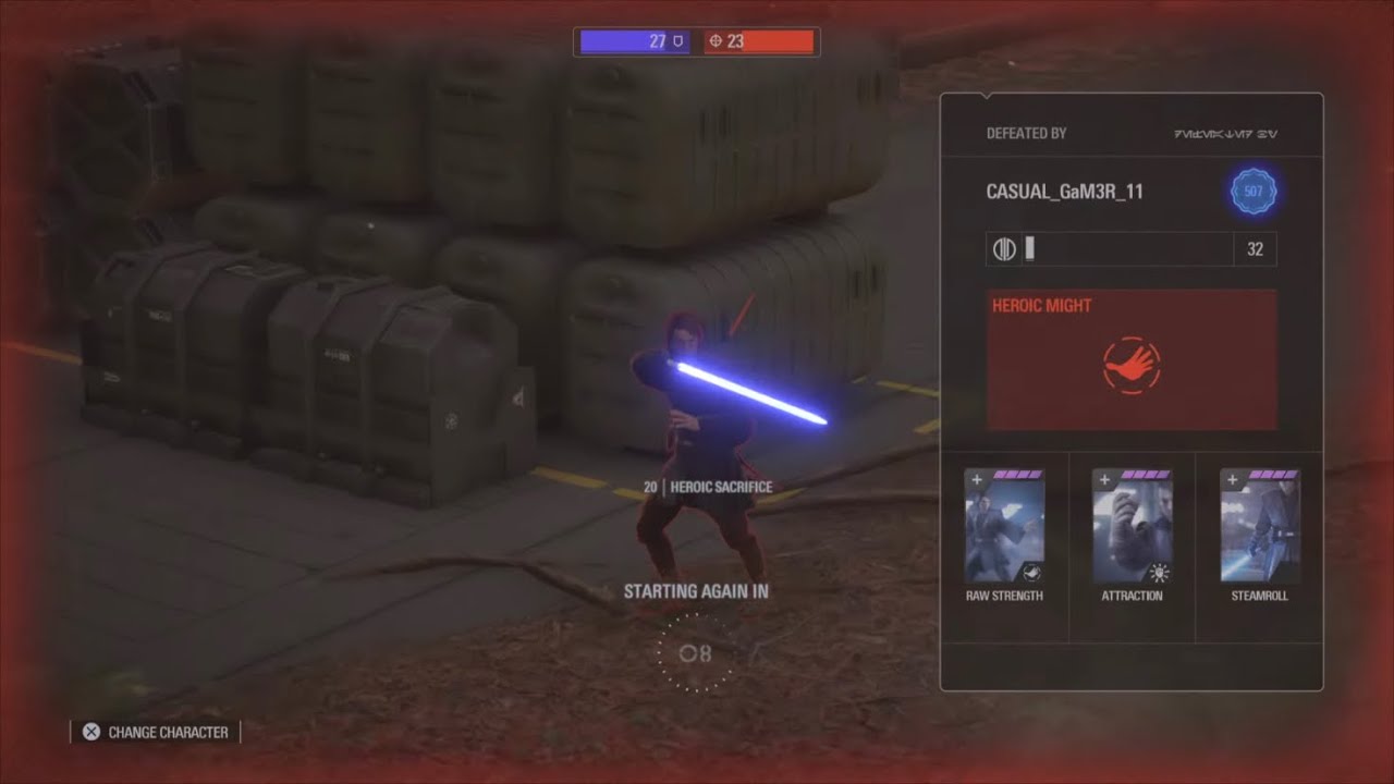 Making a toxic Anakin rage quit | Battlefront 2 Toxic HvV gameplay ...