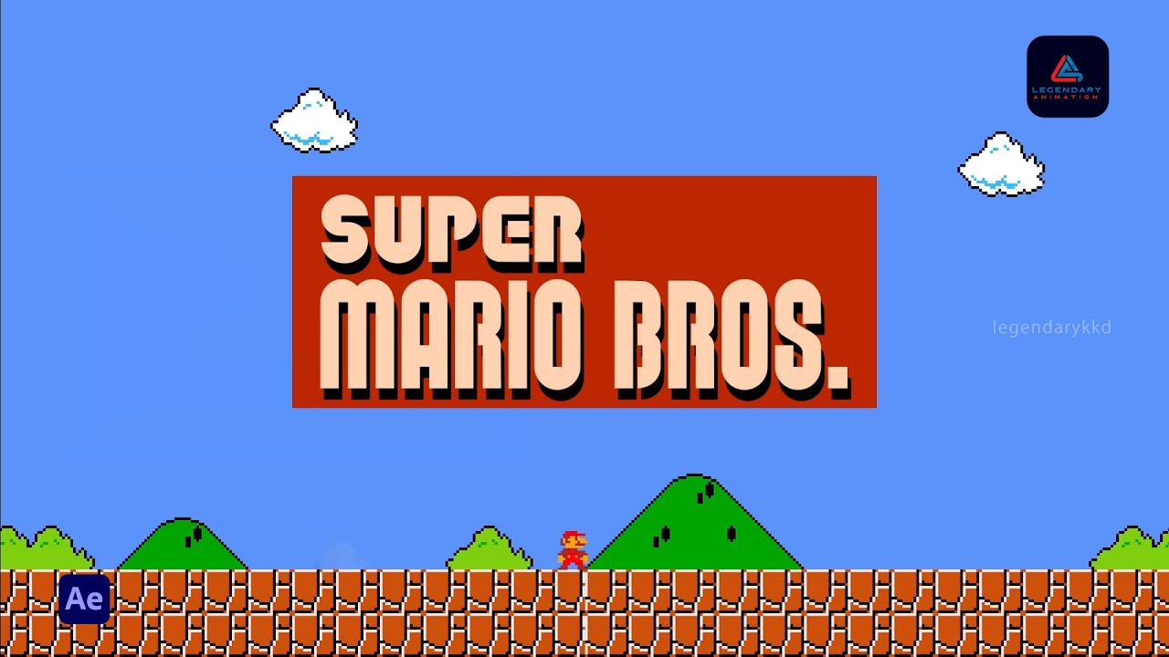 Super Mario Bros || Stunning Student Work by Sai Kiran Kumar Namana ...