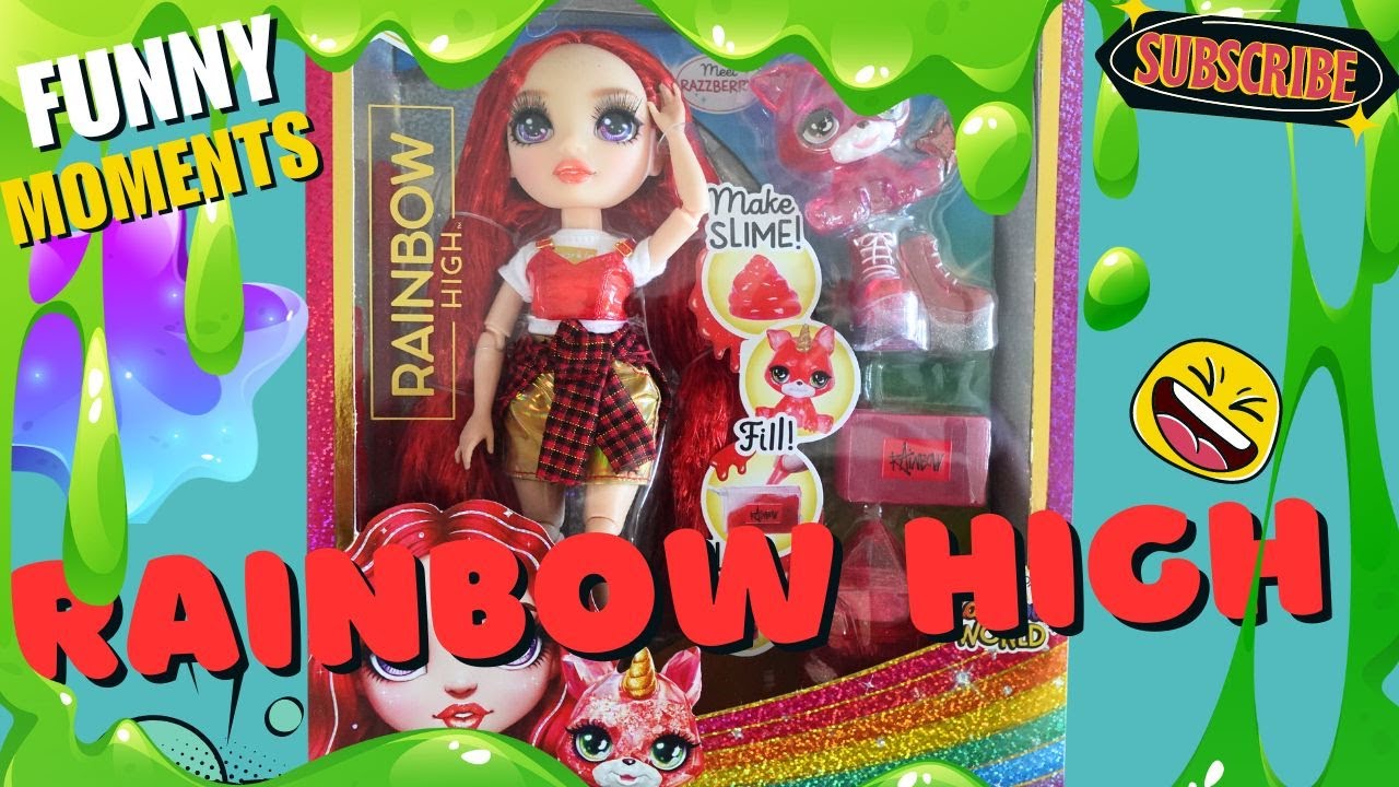 The Surprising Secrets of Rainbow High Slime Dolls - YouTube