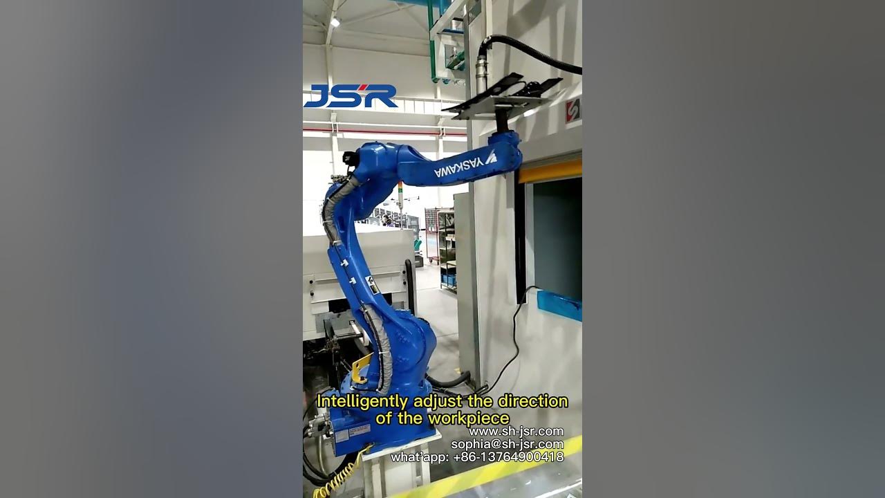 Yaskawa handling robot pick and place - YouTube
