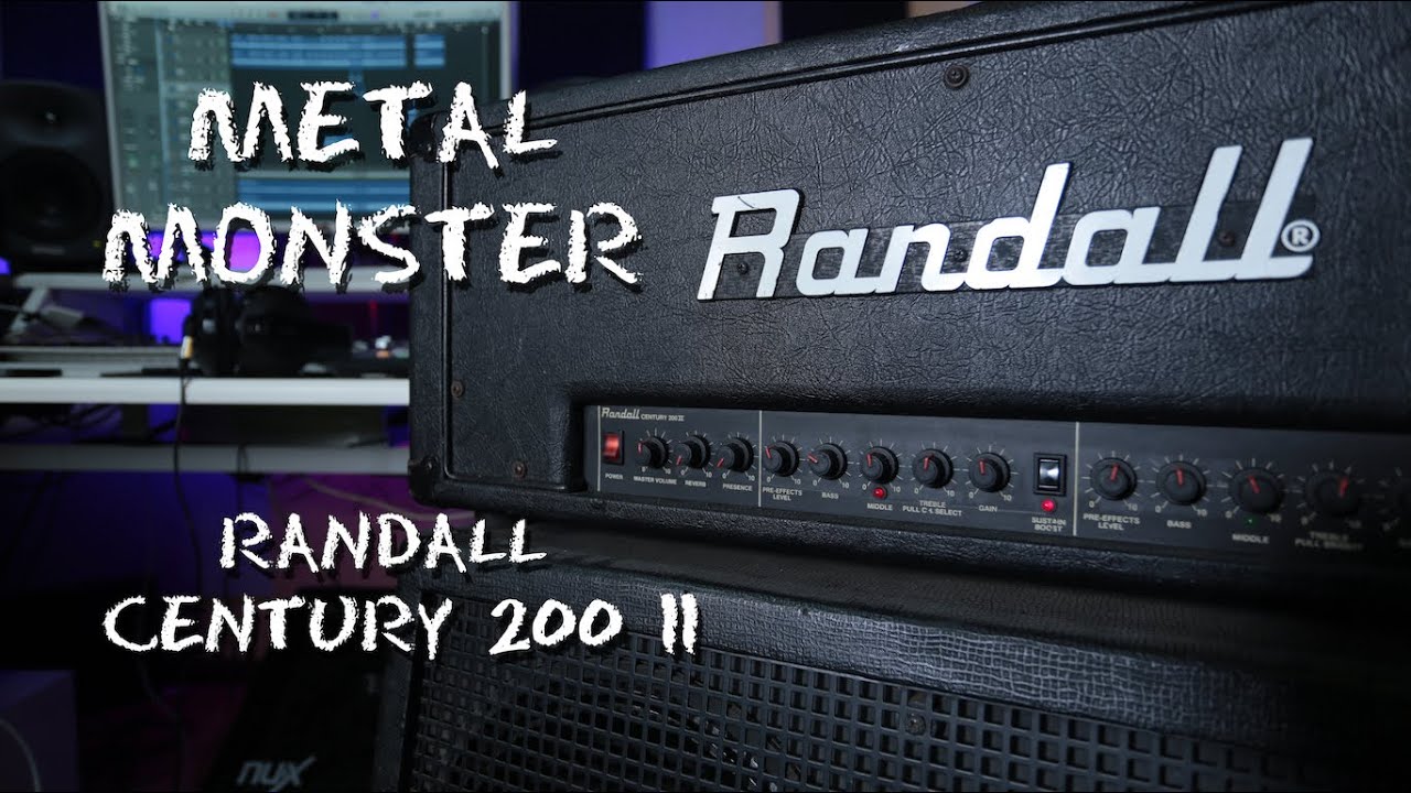 Metal Monster- Randall century 200 II - YouTube