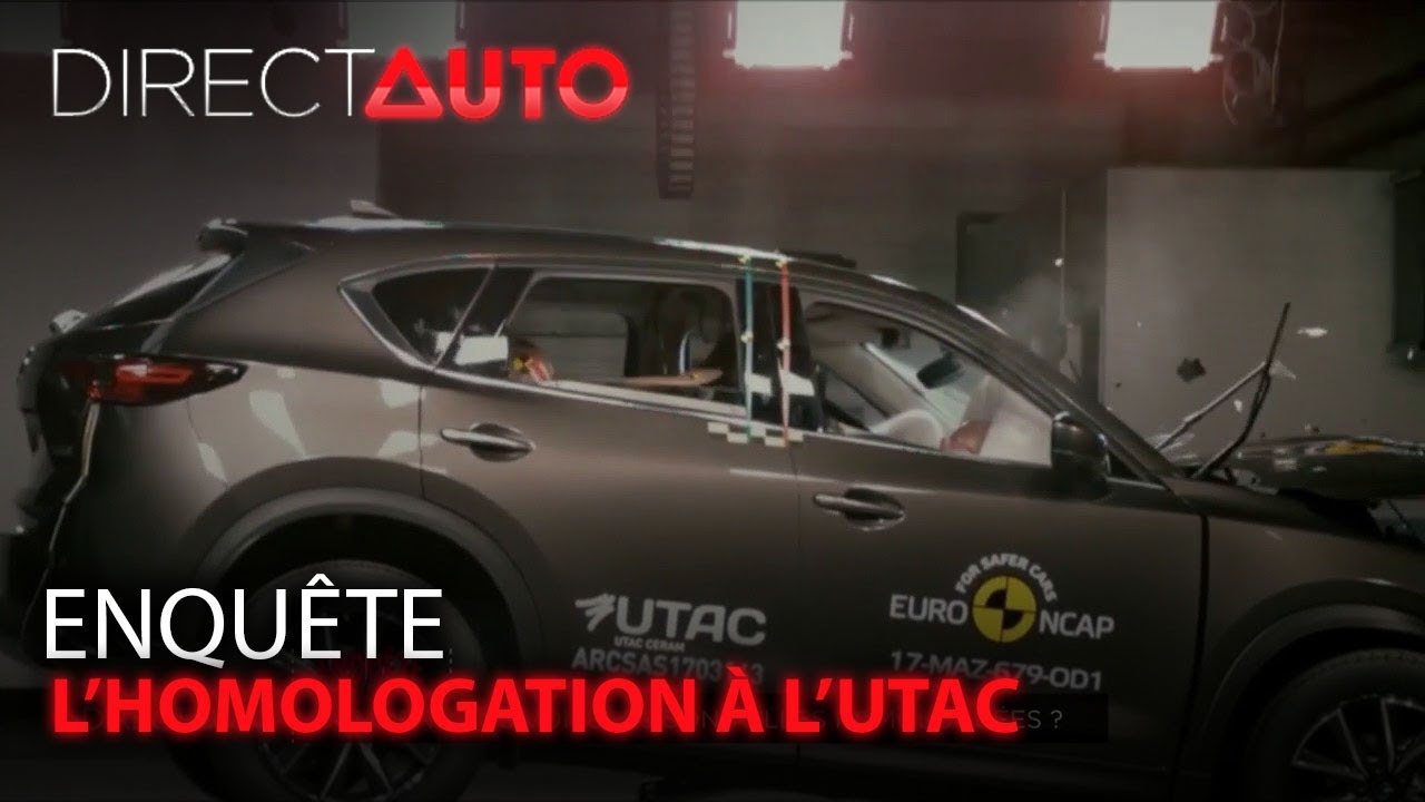 Enquête : l’homologation à l’UTAC - YouTube