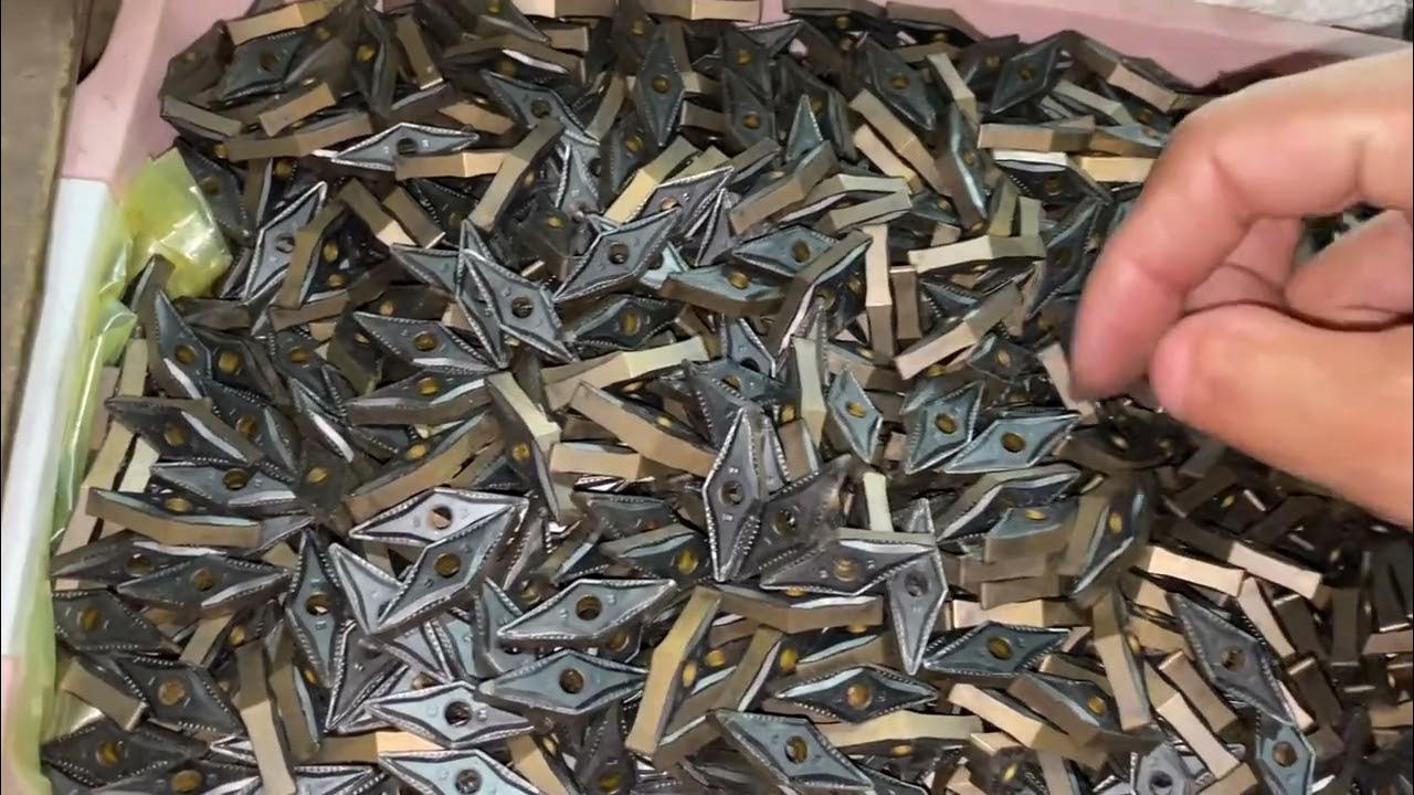 V16 sandvik Thụy điển R08 đa vật liệu có cả r04 tinh .Anh em có nhu cầu lh 0989821011 - YouTube