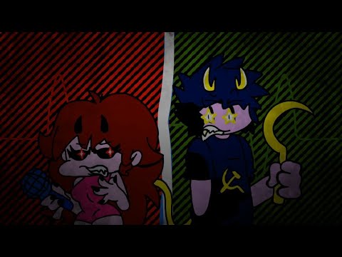 FNF fan made song by me: @DI34-jl9pv vs Girlfriend "Demonic Competition ...