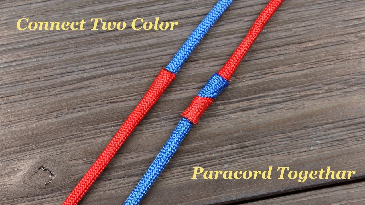 Connect Paracord Together - YouTube