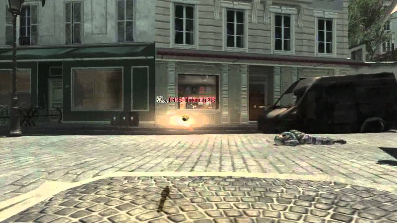 MW3 RPG head shot slow mo - YouTube