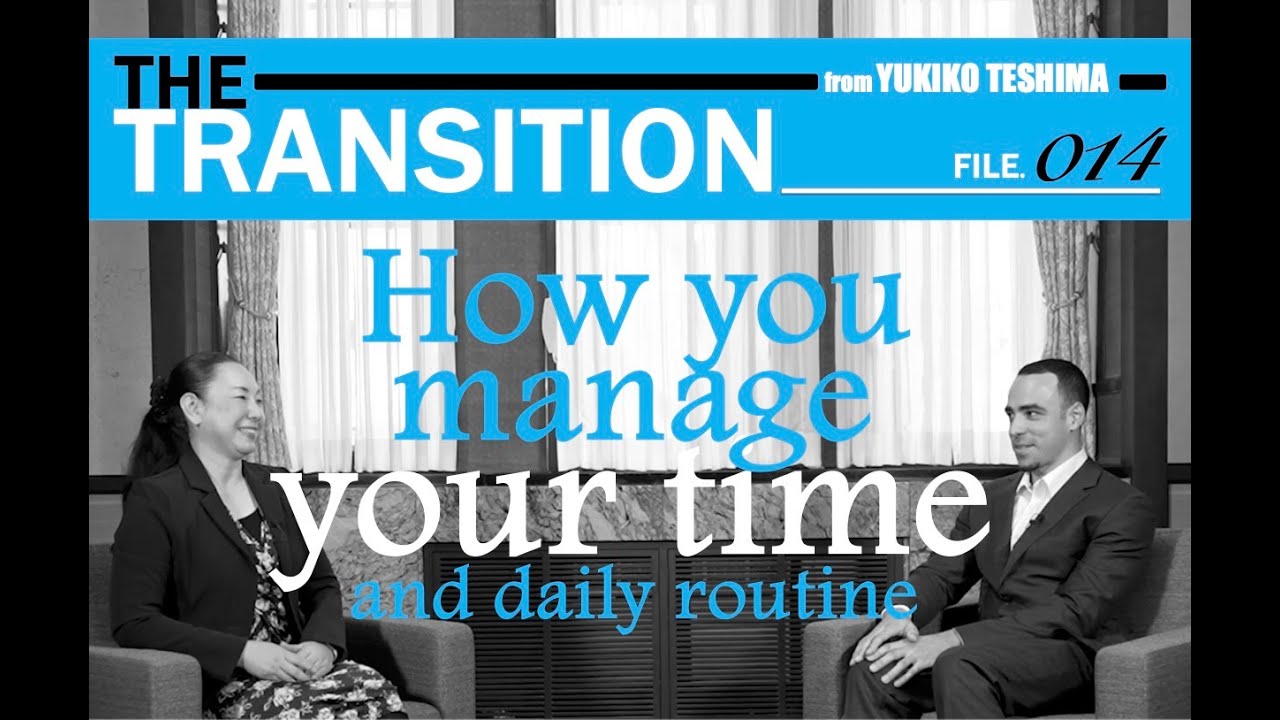 #14【CEO】How you manage your time and daily routine - YouTube