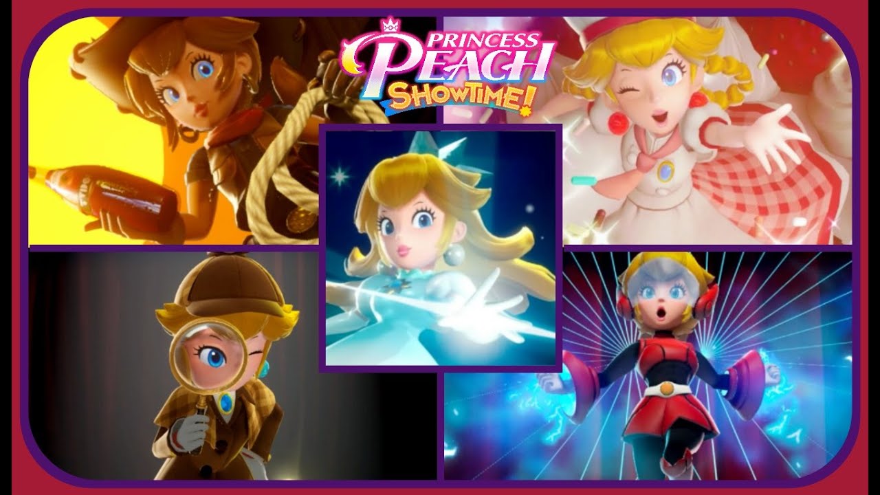 Princess Peach: Showtime!: All Theatre Introductions - YouTube