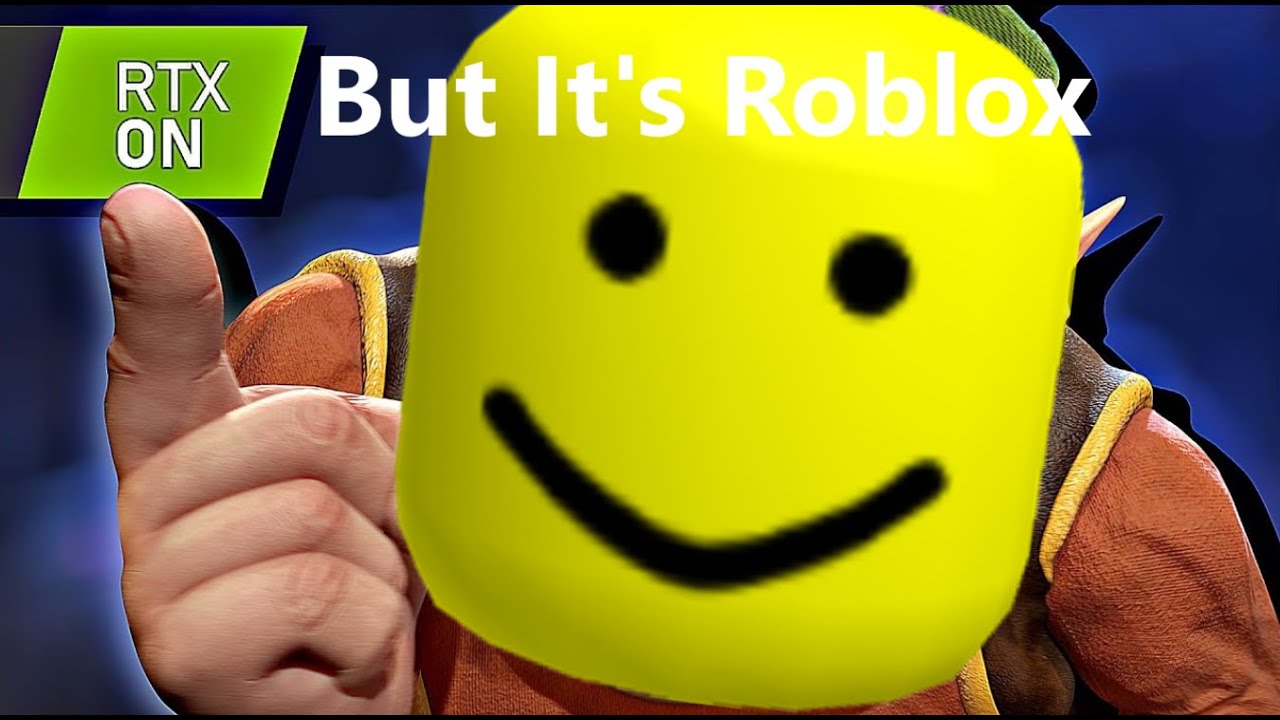 RTX Morshu but it's Roblox - YouTube