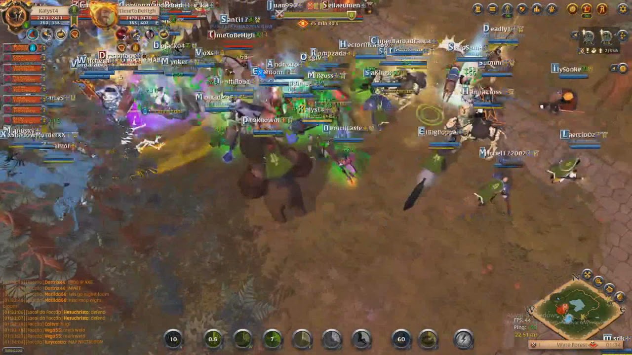 GUERRA DE FACÇAO NA RED , ALBION ONLINE , LYNHUST - YouTube