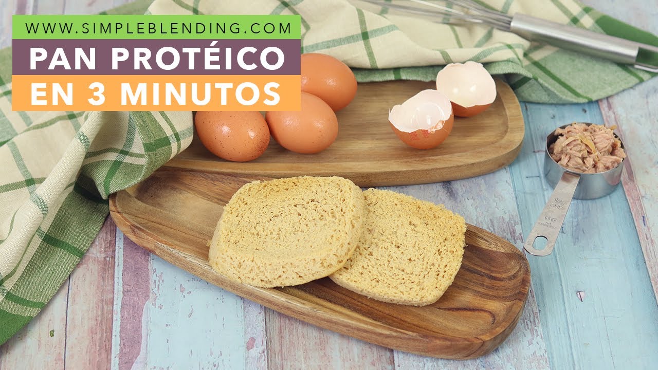 PAN PROTÉICO DE ATÚN Y HUEVO MUY RÁPIDO | Receta casera de pan ...