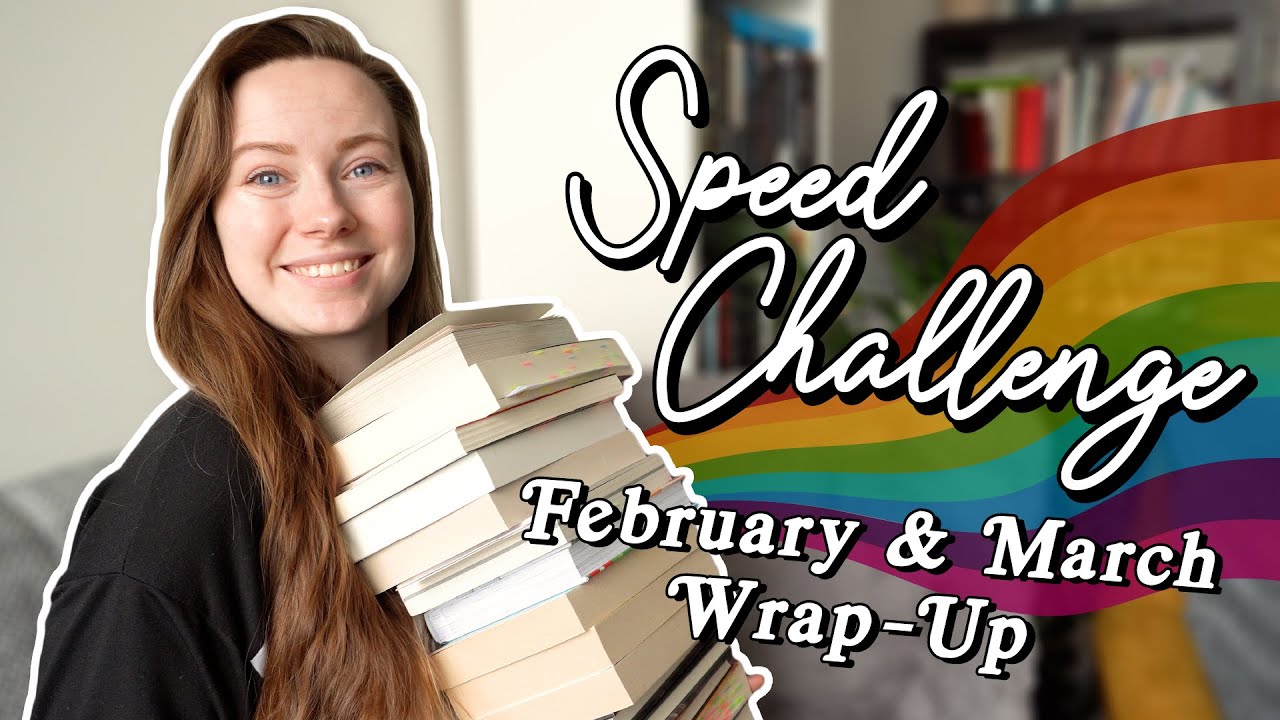 SPEED CHALLENGE WRAP UP!! | i need to wrap up 23 books... - YouTube