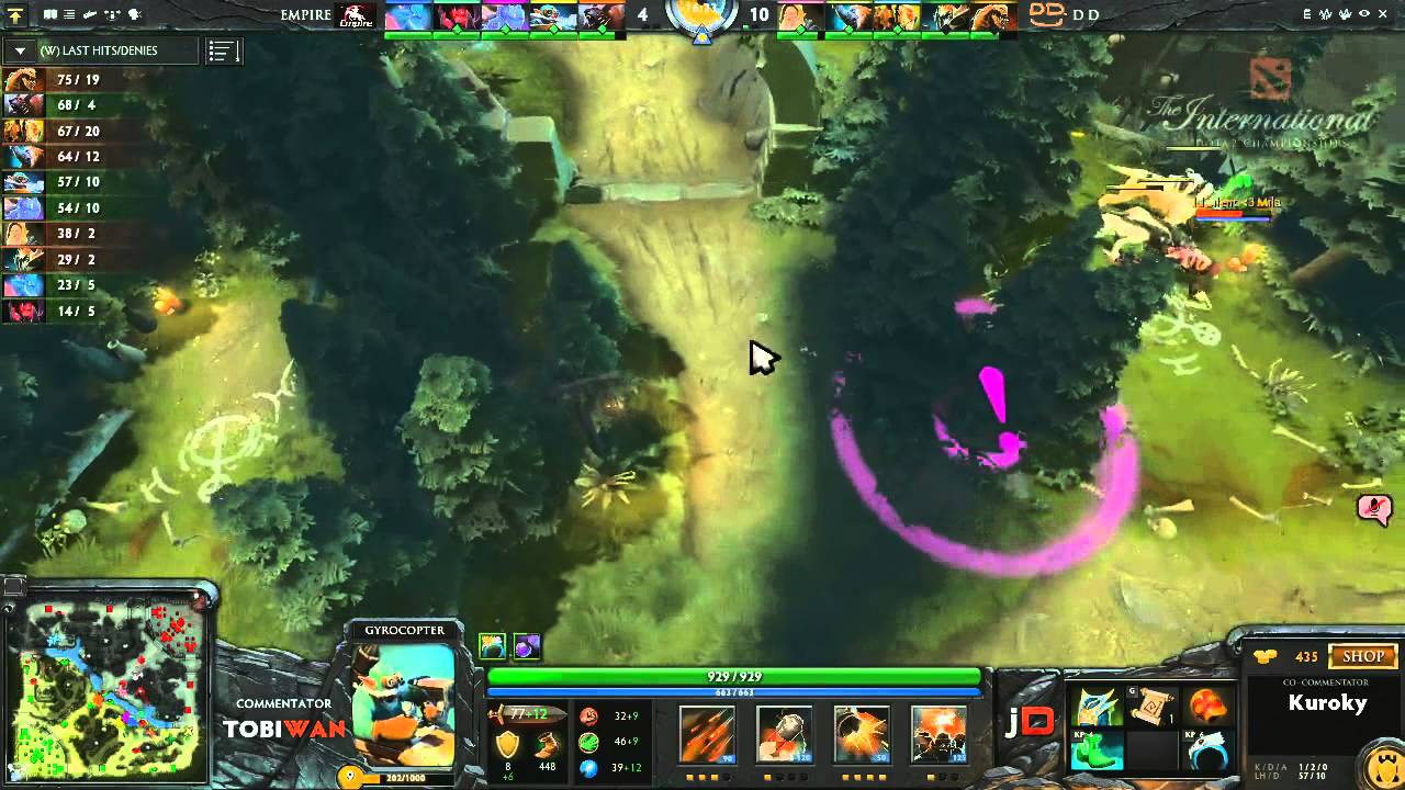 Team Empire vs DD DOTA Game 2 DOTA 2 International Western Qualifiers ...