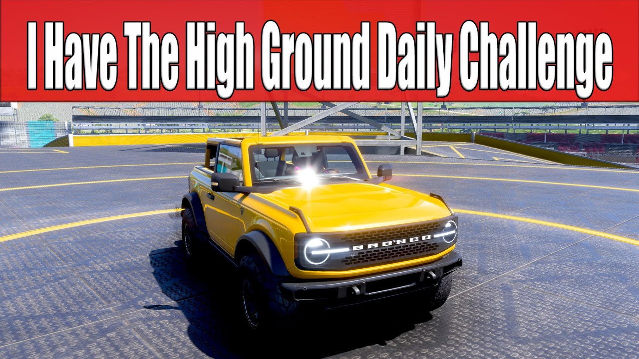 FH5 I Have The High Ground Daily Challenge Reach the top of the tower ...