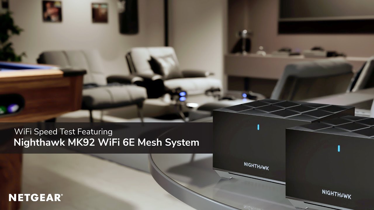 NETGEAR Nighthawk MK92 WiFi Speed Test - YouTube