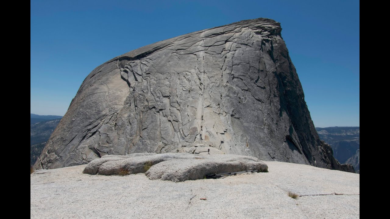 Half Dome Cables Section - Yosemite National Park - Ascend and Descend ...