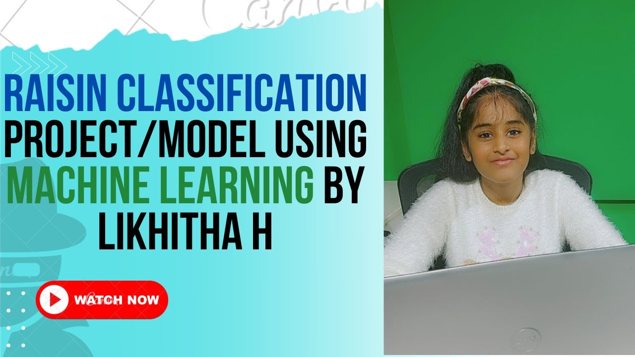 Raisin classification model using Data Science Machine Learning by Likhitha H - YouTube