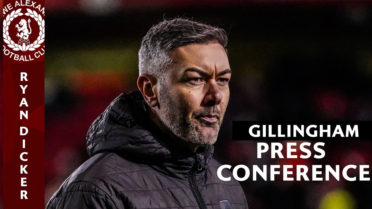 PRESS CONFERENCE | Ryan Dicker Previews Gills Clash - YouTube