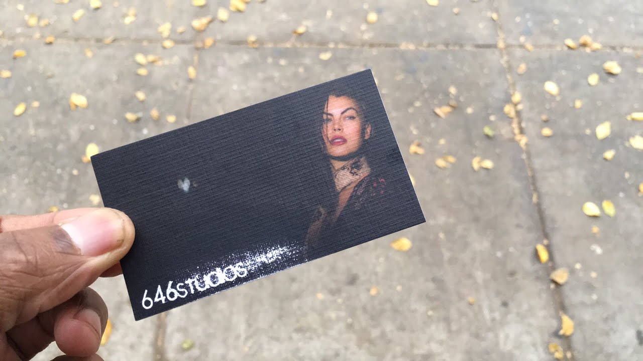 Vistaprint Quality Control Part 3 - Signature Linen Finish Business ...