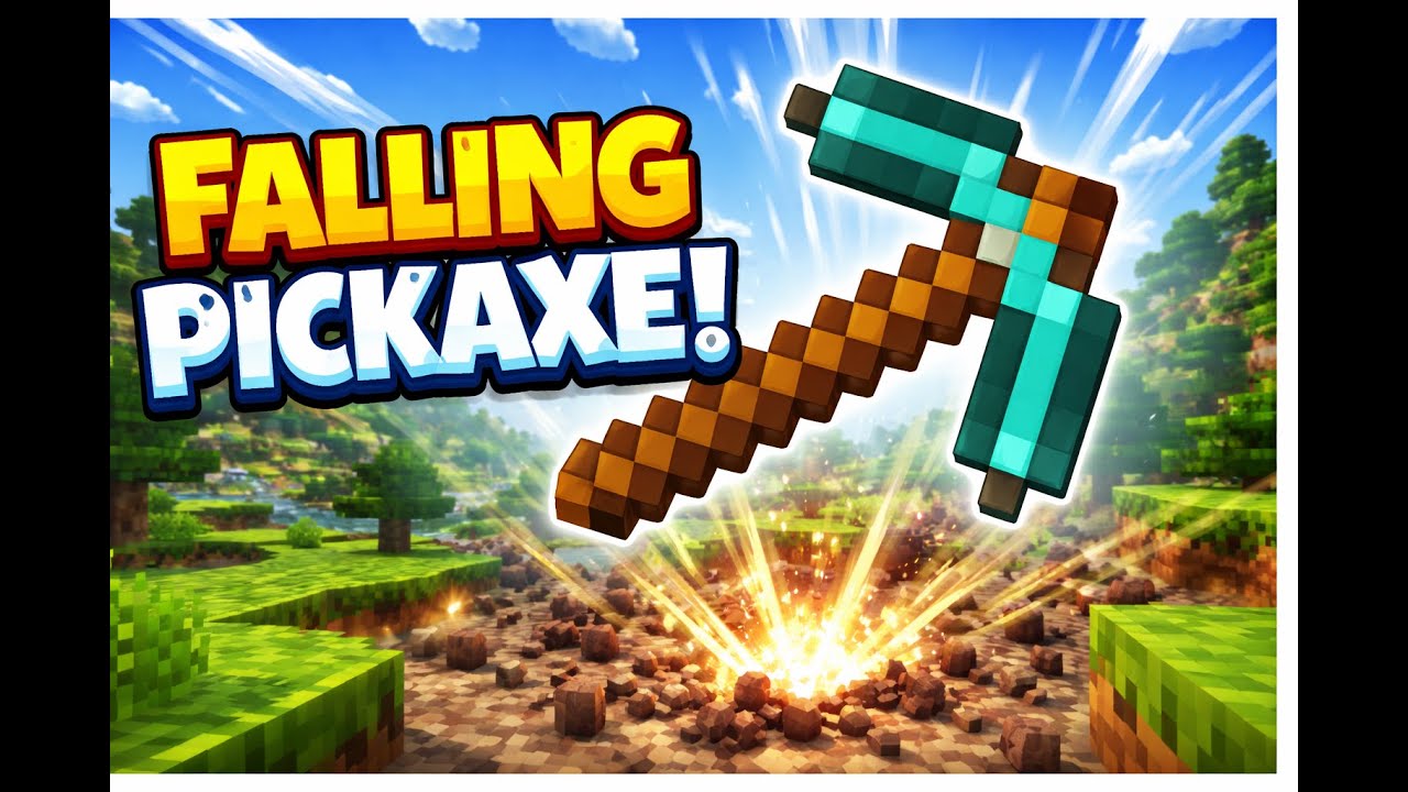 🔴FALLING PICKAXE LIVE || #shortlive #fallingpickaxe - YouTube