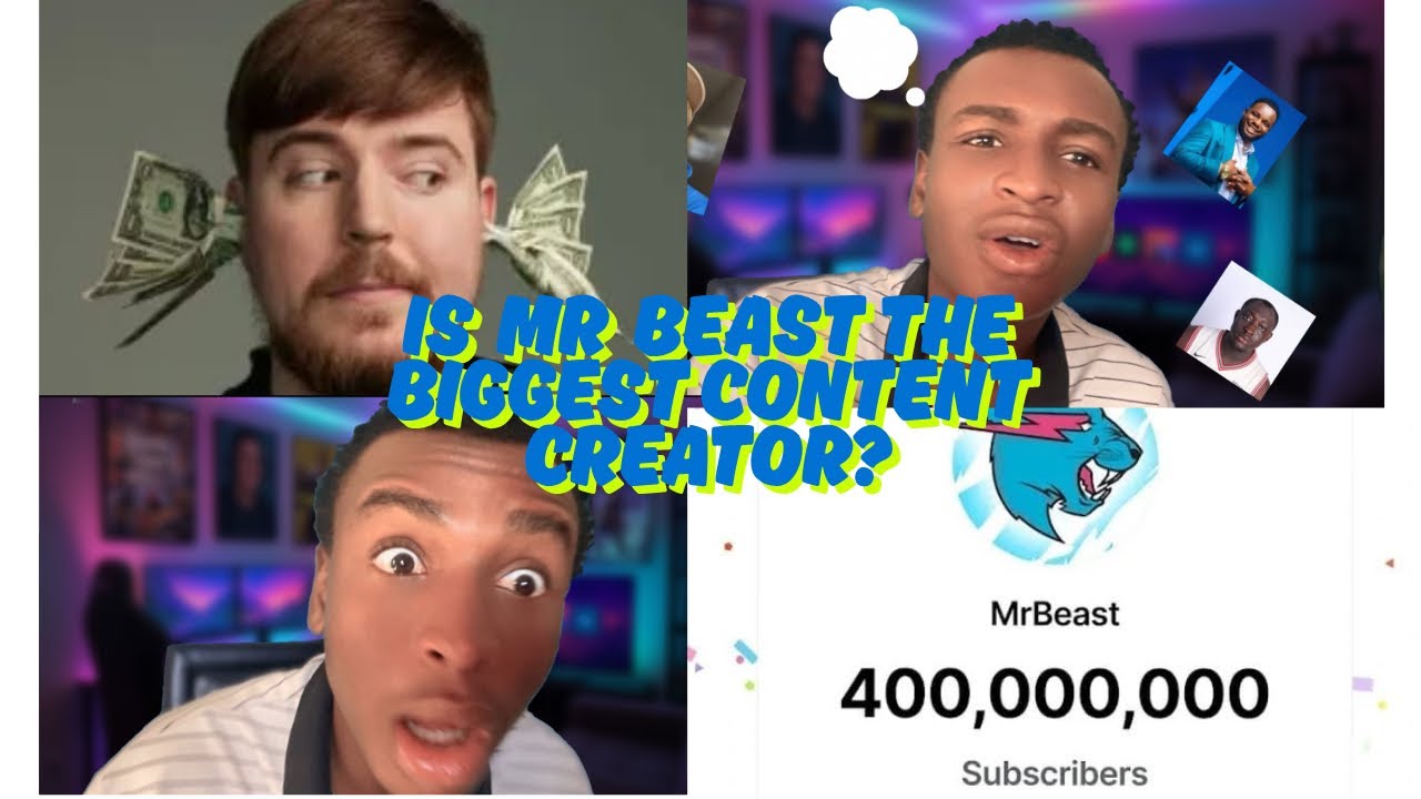 Is Mr Beast The most Biggest content creator on earth right now ...