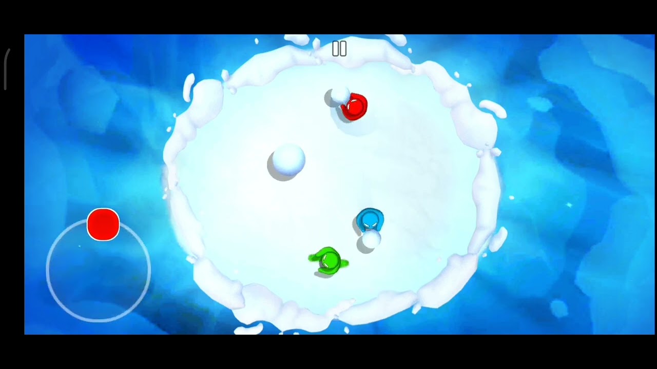 fun ice snow ball game - YouTube