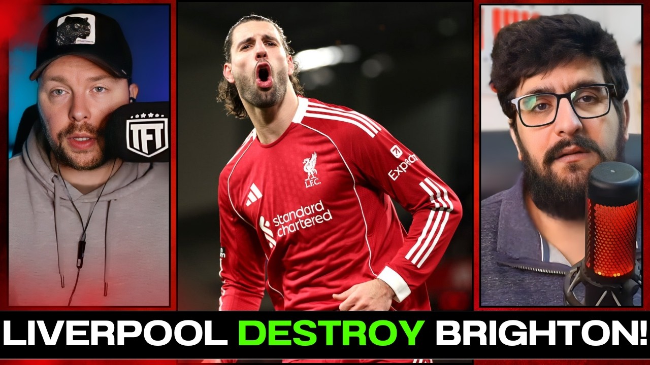 Liverpool DESTROY Brighton! Szoboszlai MASTERCLASS! - YouTube