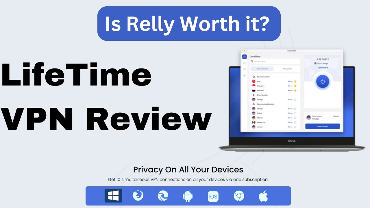 FastestVPN Review: Lifetime VPN at $30 | Is it really worth it - YouTube