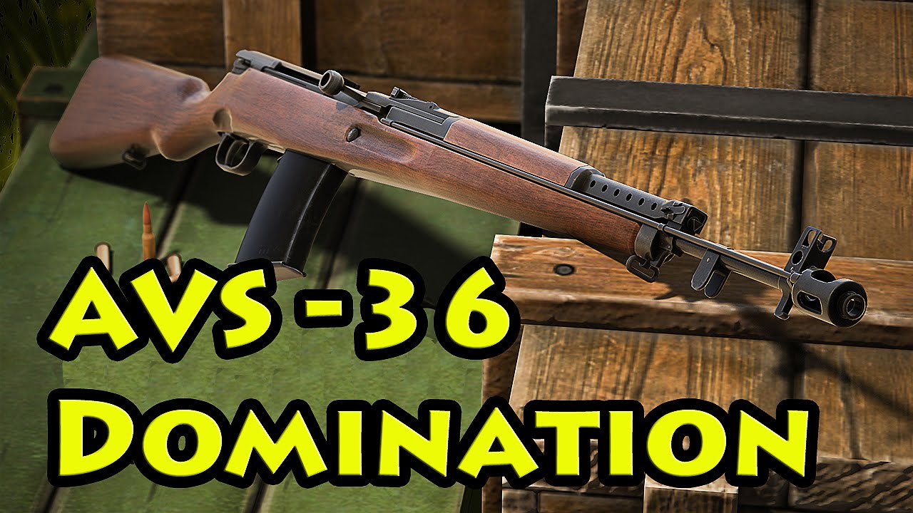 AVS-36 Domination! - Heroes and Generals - YouTube