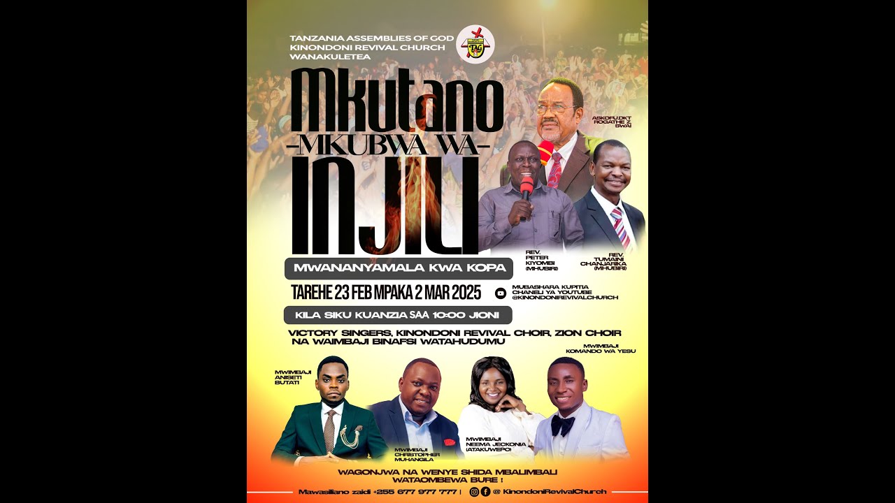 MKUTANO WA INJILI MWANANYAMALA KWA KOPA - SIKU YA 4 | 26 FEB 2025 - YouTube