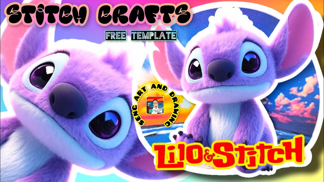 free printable lilo and stitch crafts - lilo and stitch 2025 - YouTube