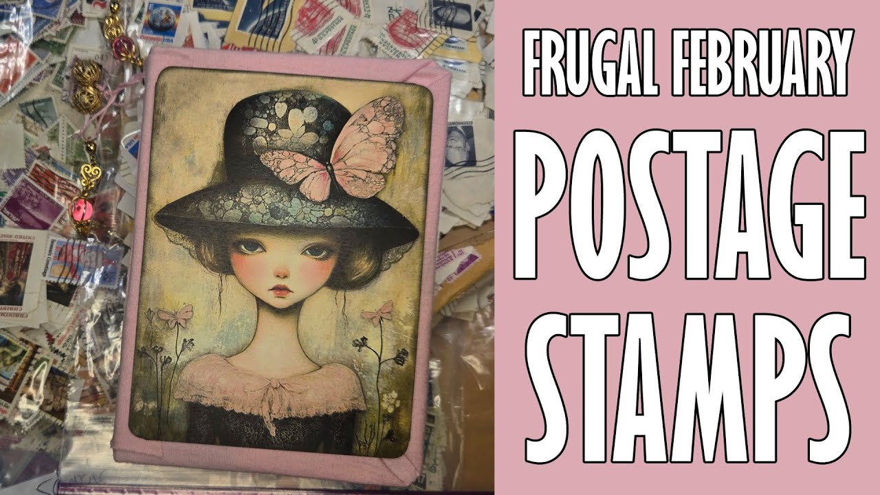 Frugal February: Postage Stamps (How to Use Postage Stamps as Journal ...