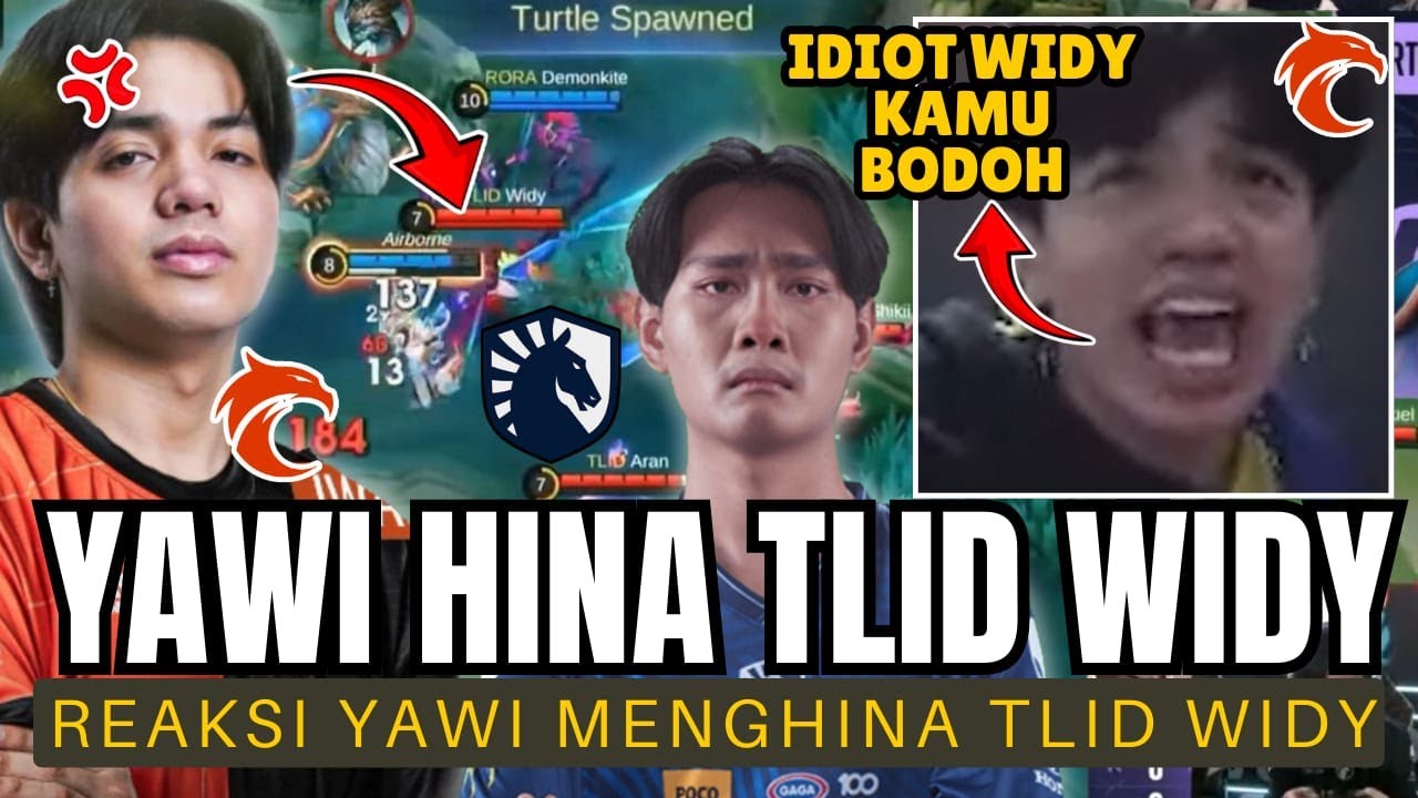 PARAH! YAWI HINA WIDY? KLARIFIKASI YAWI MENGHINA TIM LIQUID WIDY! - YouTube