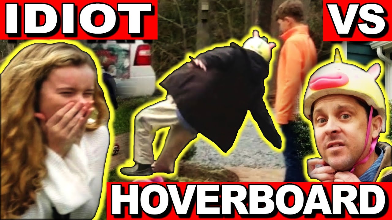 Hoverboard Crashes EPIC FAIL! Man Hits The Bricks Hard Showing OFF! LMAO - YouTube