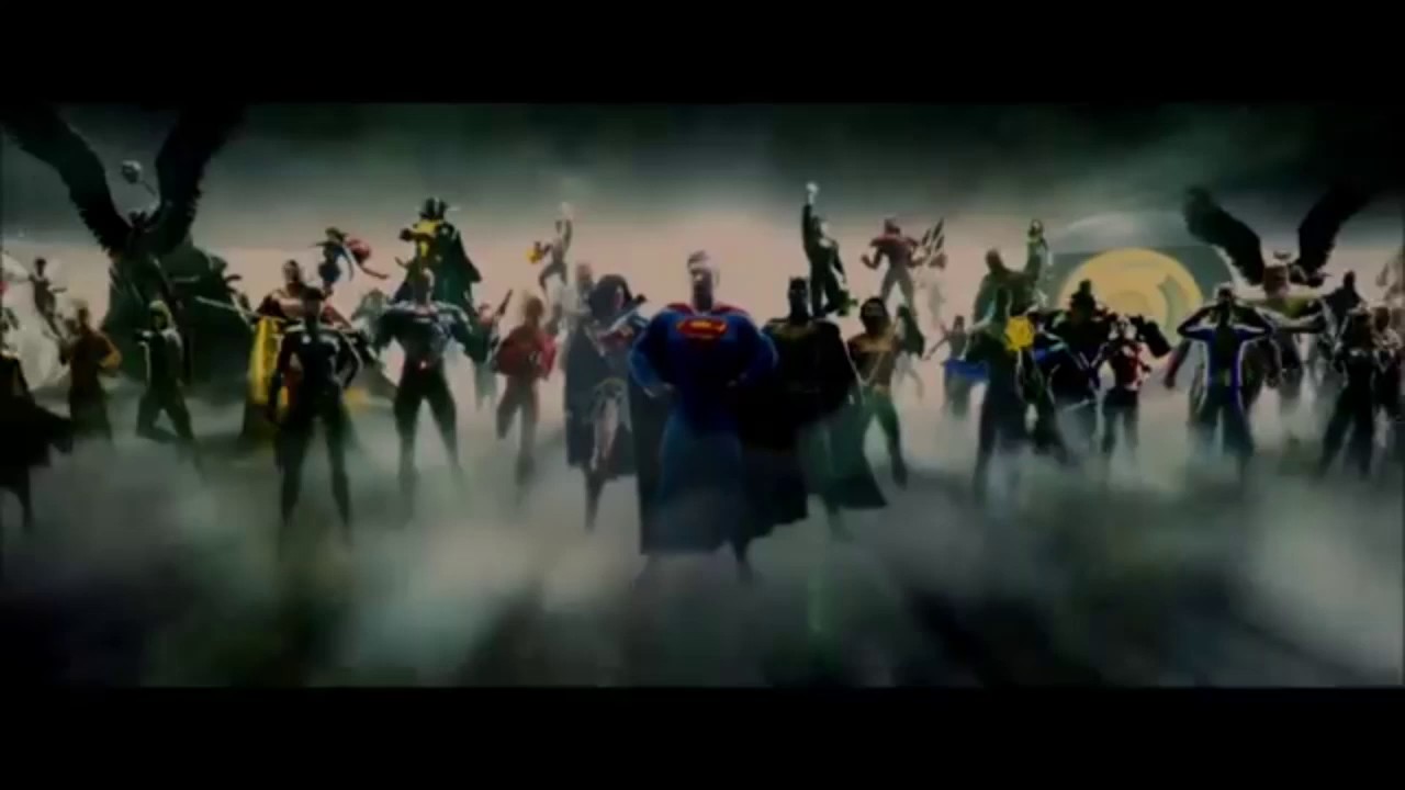 DCEU logo with justice league theme - YouTube
